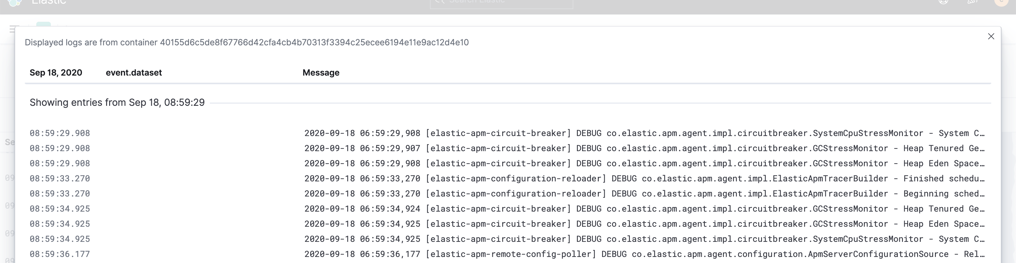 [Logs UI] I cannot read the full log lines in the context view · Issue #77851 · elastic/kibana ...