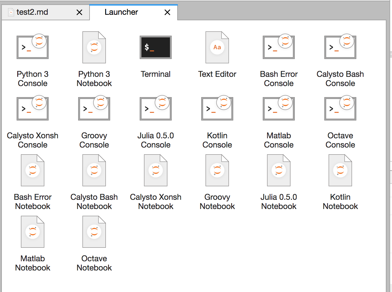 Launcher Design · Issue #2468 · jupyterlab/jupyterlab · GitHub
