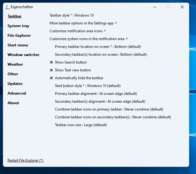Changing Start Button to match Windows 11 logo · valinet ...