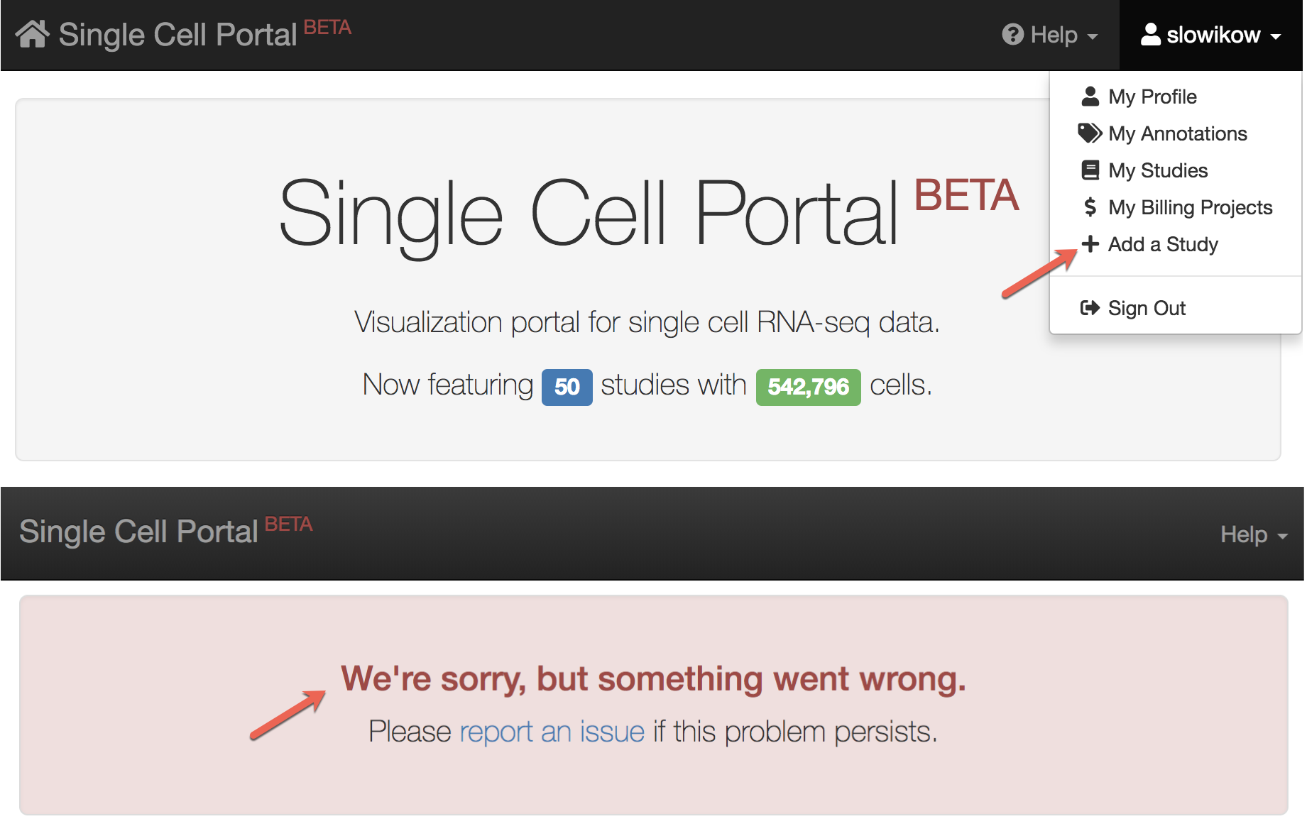 Cannot add a study · Issue #36 · broadinstitute/single_cell_portal · GitHub