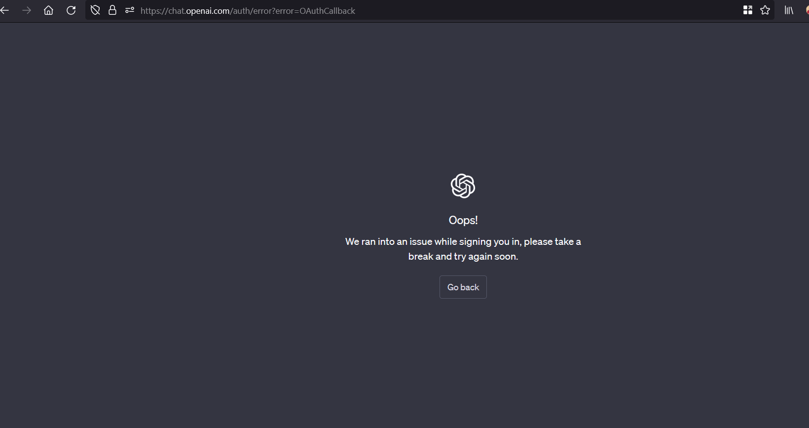 ChatGPT login dosent work with Firefox in Windows. · Issue #128640 · webcompat/web-bugs · GitHub