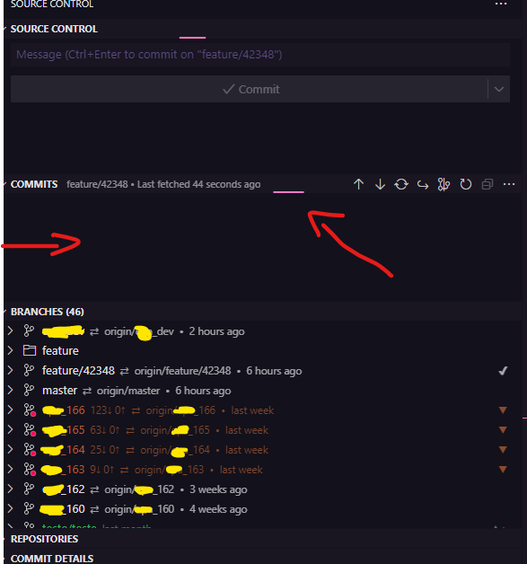 My commits don't show up. · Issue #2470 · gitkraken/vscode-gitlens · GitHub