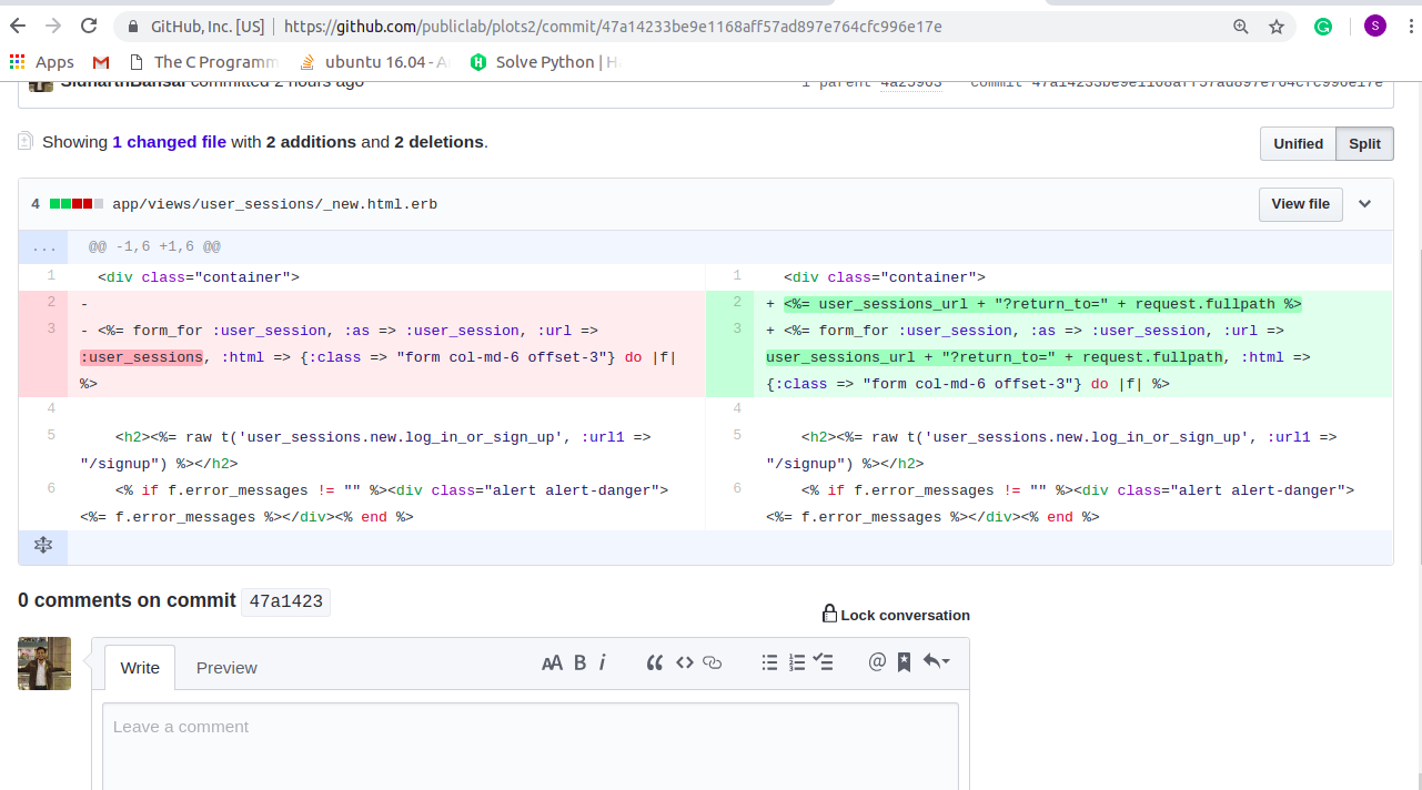 Add return_to field in the login modal · Issue #4188 · publiclab/plots2 · GitHub