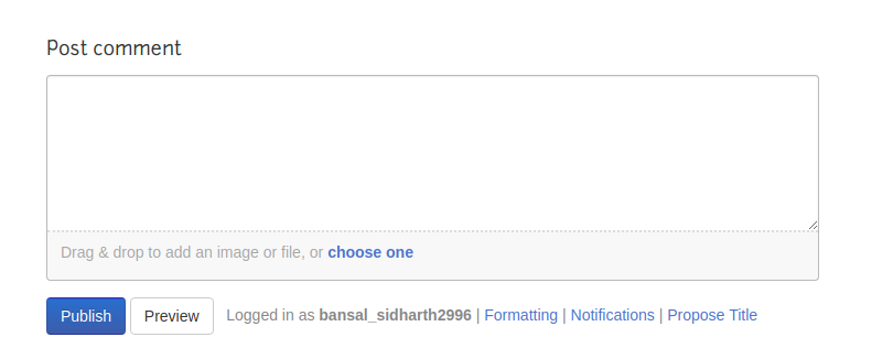 Change frontend for Comments · Issue #4204 · publiclab/plots2 · GitHub