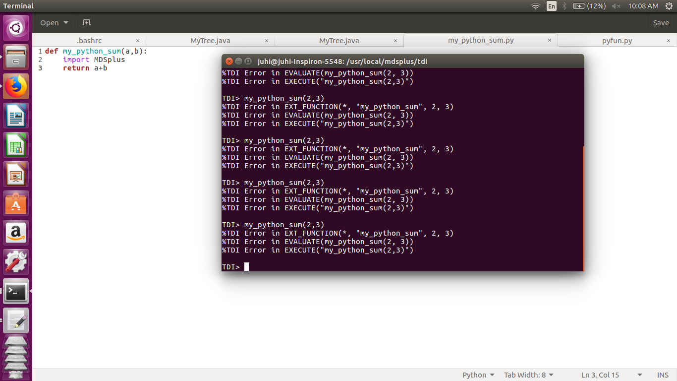 TDI Error · Issue #1191 · MDSplus/mdsplus · GitHub