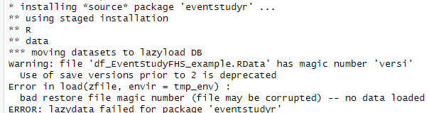 Initial release · Issue #25 · JMSLab/eventstudyr · GitHub
