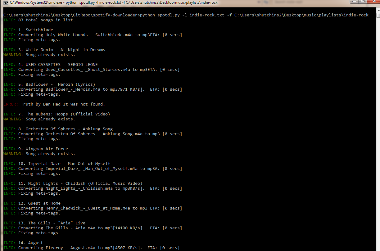 Slugify Thoughts · Issue #171 · spotDL/spotify-downloader · GitHub