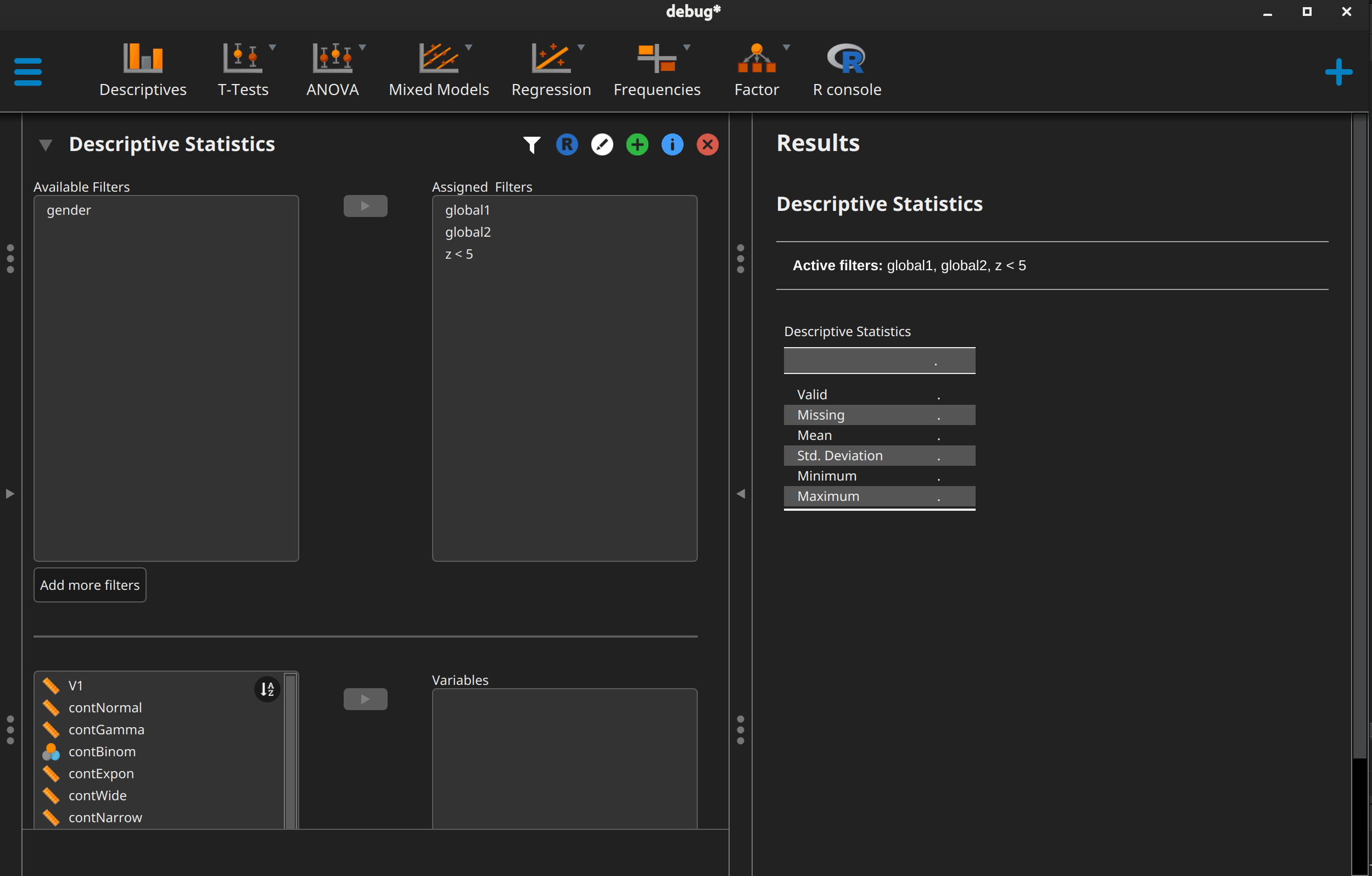 [Feature-Request]: use filters in the analyses rather than in the data ...