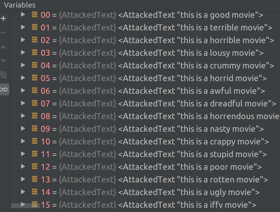 Unexpected behaviour when using customized word embedding · Issue #325 · QData/TextAttack · GitHub