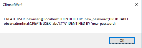 SQL Injection risk · Issue #194 · climsoft/Climsoft · GitHub
