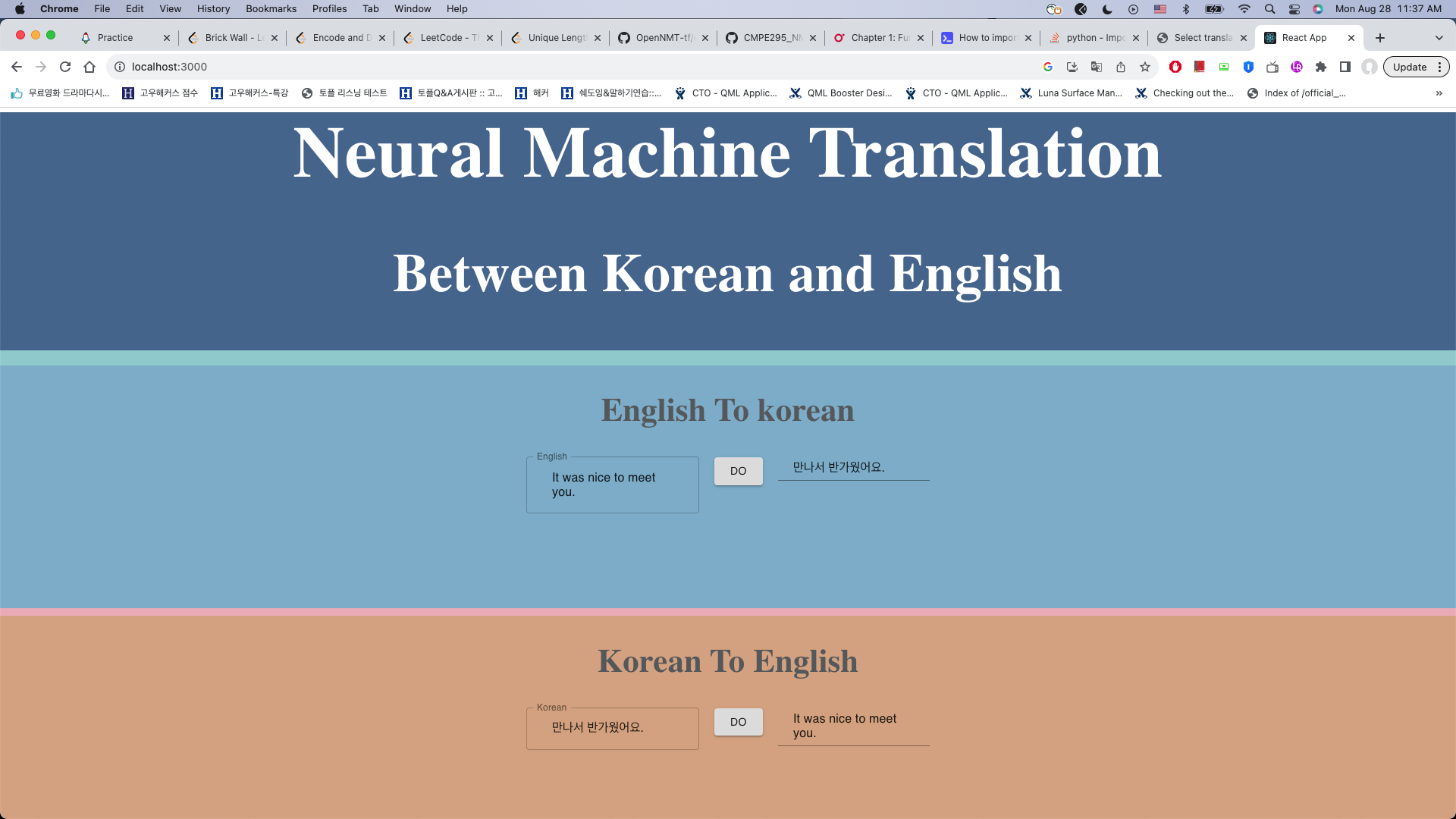 GitHub - YoonjungChoi/CMPE295_NMT_Project