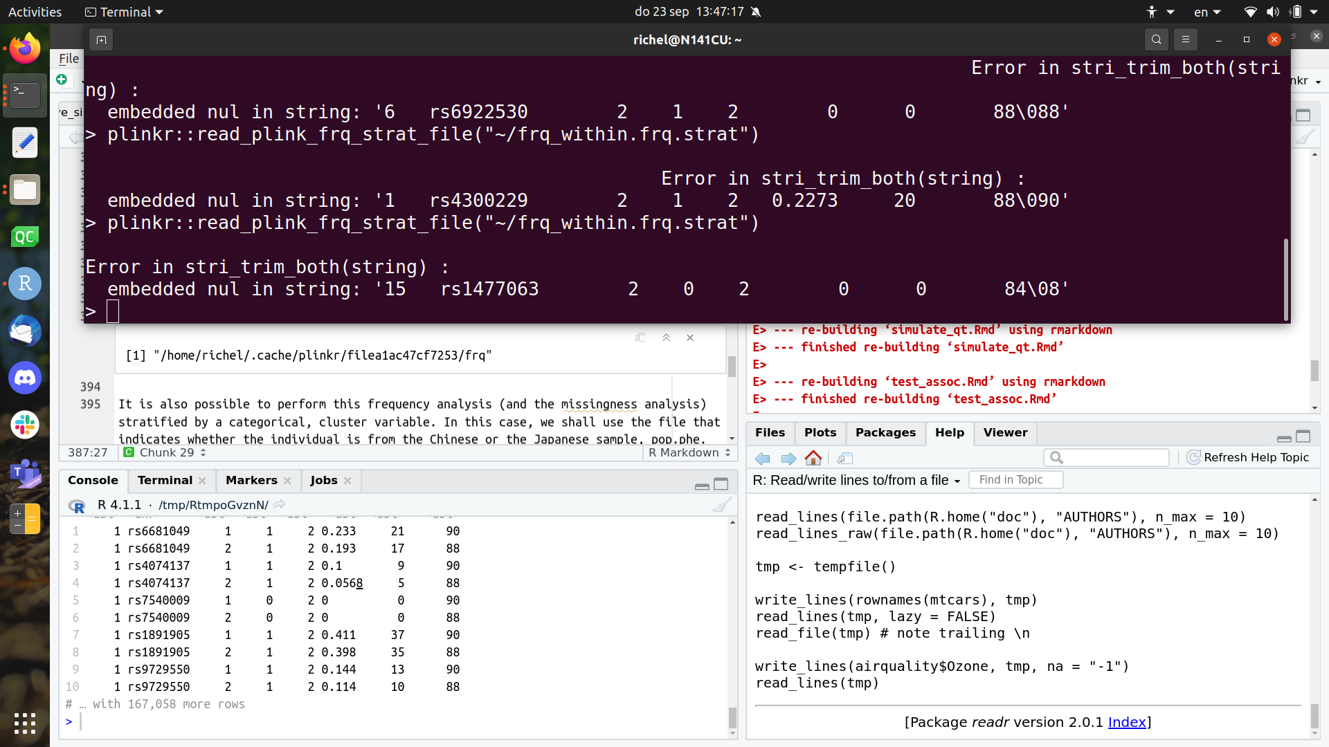 Why 'embedded nul in string' error? · Issue #20 · AJResearchGroup/plinkr · GitHub