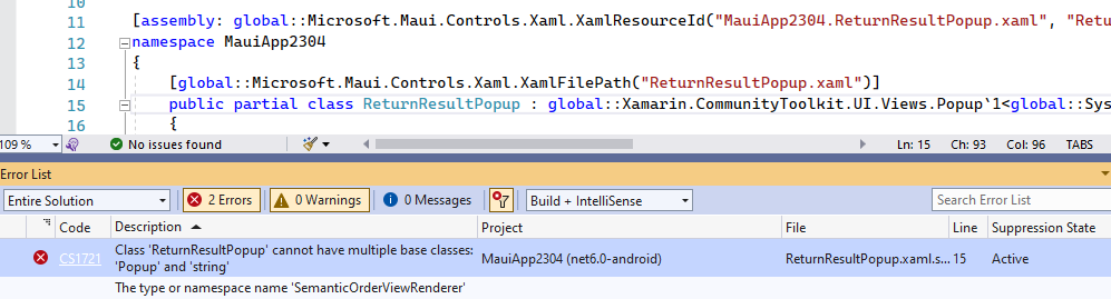 [Bug] CodeBehind source generator breaks when use the `x:TypeArguments` · Issue #2304 · dotnet ...