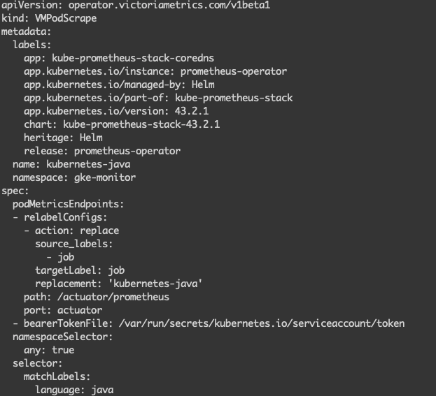 Why there are 2 jobs when defining a vmpodscrape · Issue #3718 · VictoriaMetrics/VictoriaMetrics ...