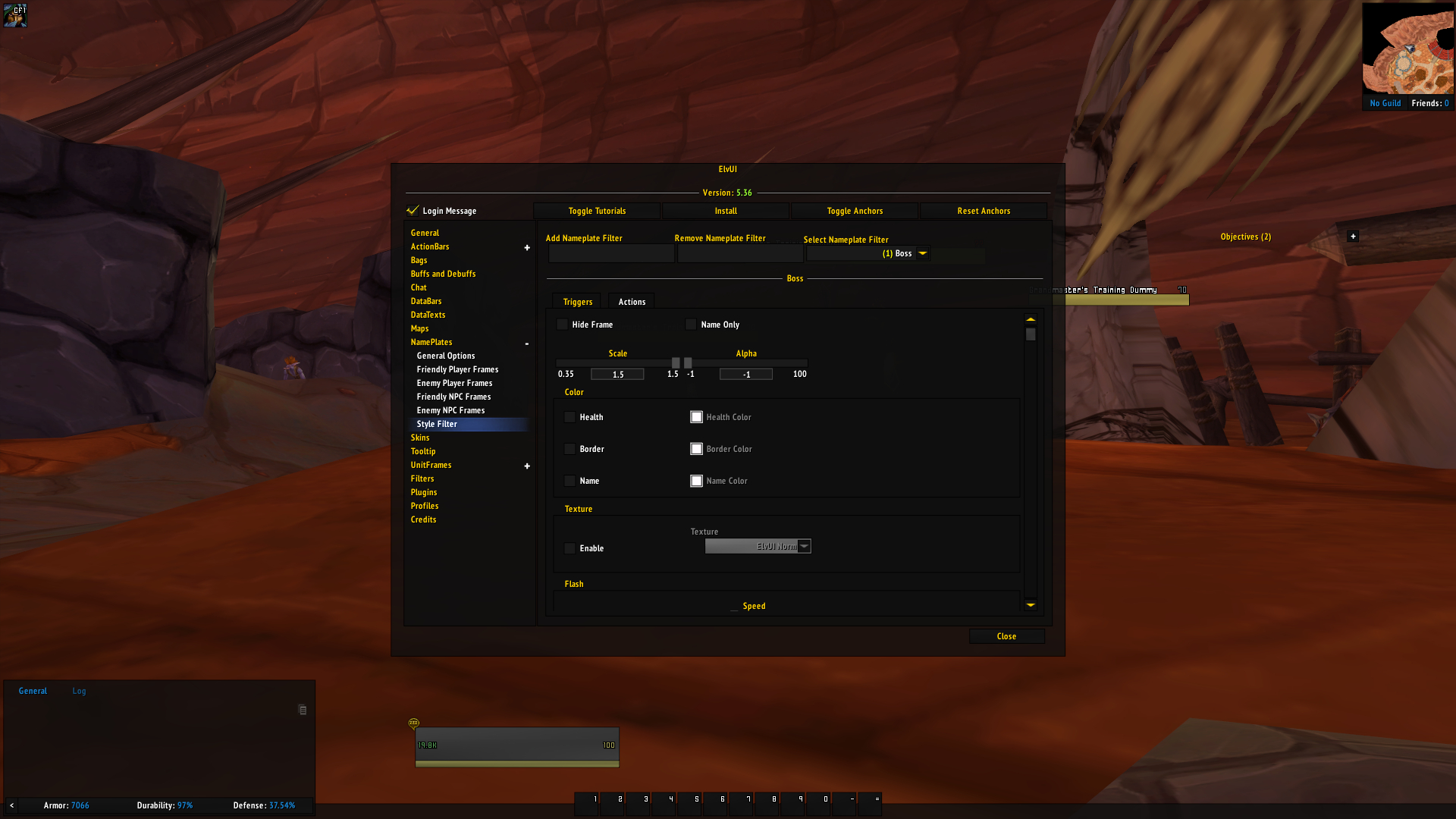 Style filter scale sometimes not working · Issue #439 · ElvUI-WotLK ...
