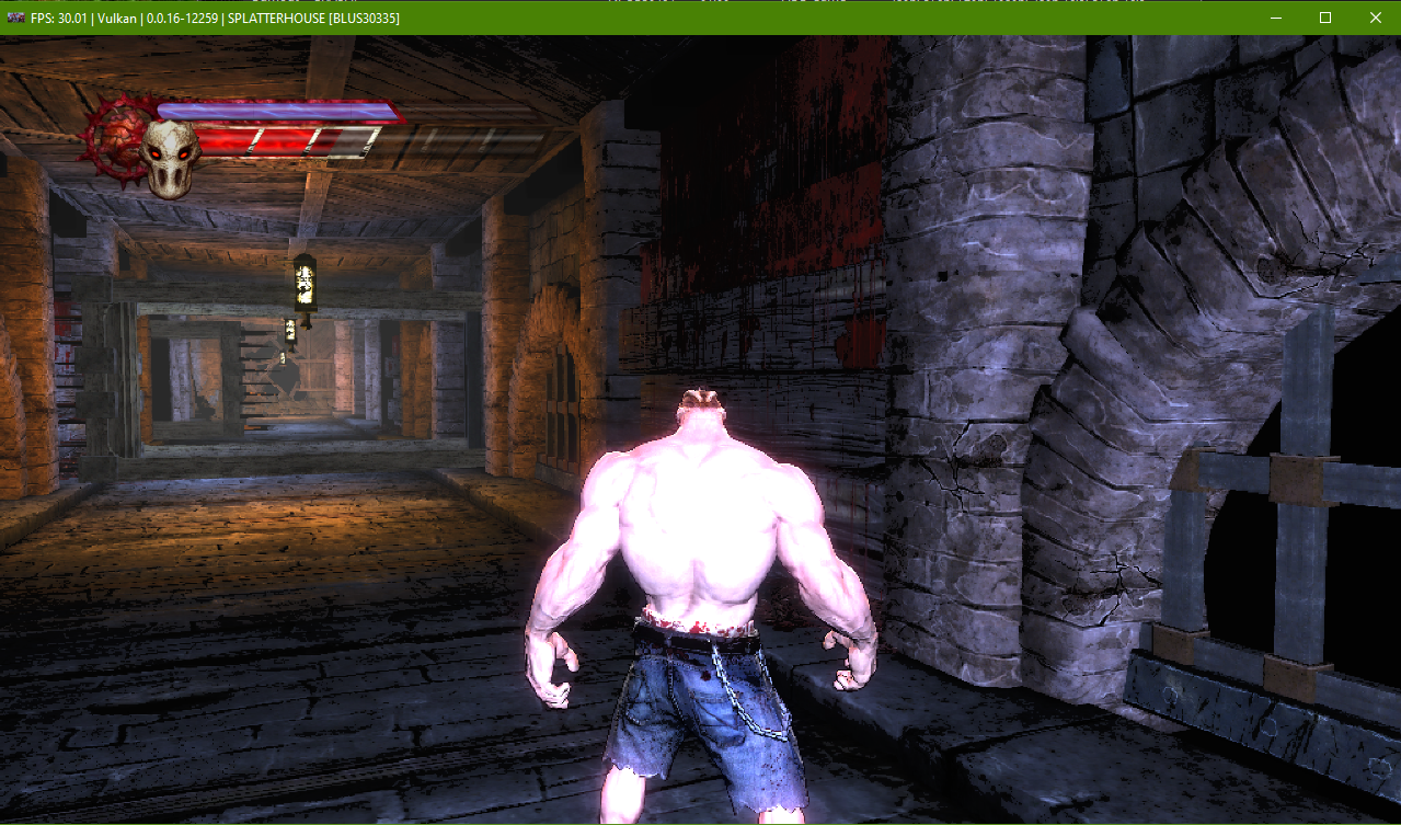 Splatterhouse [BLUS30335] Shadows render incorrect and constantly ...