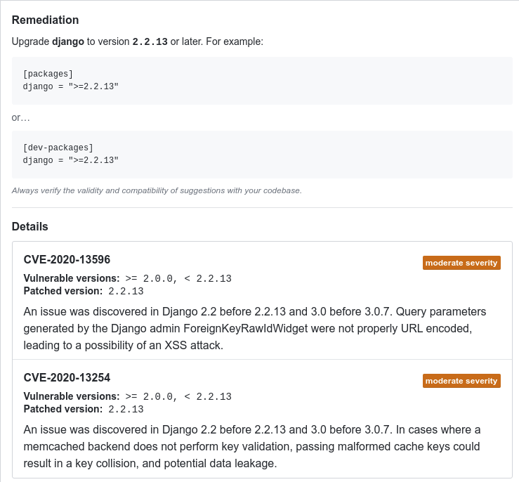 Upgrade Django To 2213 · Issue 359 · Python Discordsite · Github 3120