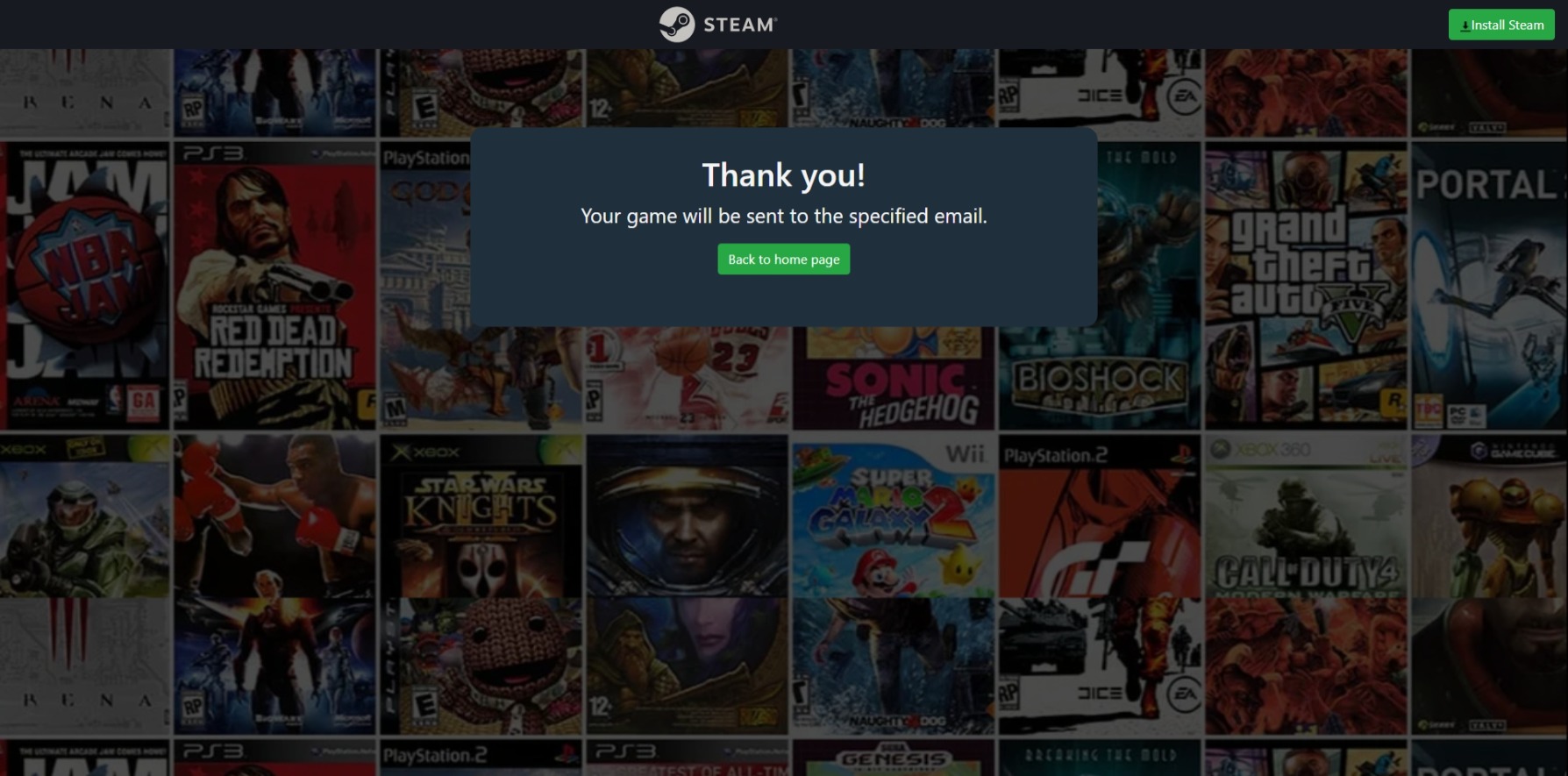 GitHub - MazenYasser/steam-clone: Steam website clone