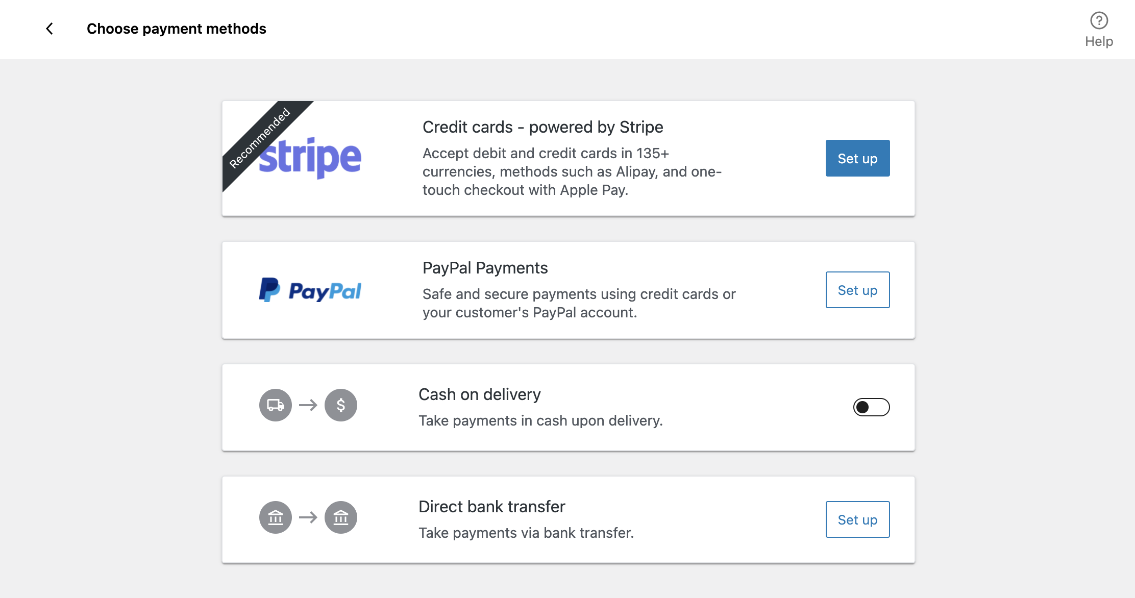 [GlobalStep] User is unable to see the "Square payment" method when Store Address is set to ...