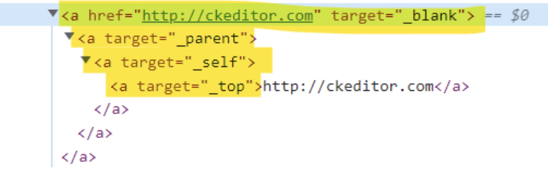 Introduce UI for the link form to define the `target` attribute · Issue #12828 · ckeditor ...