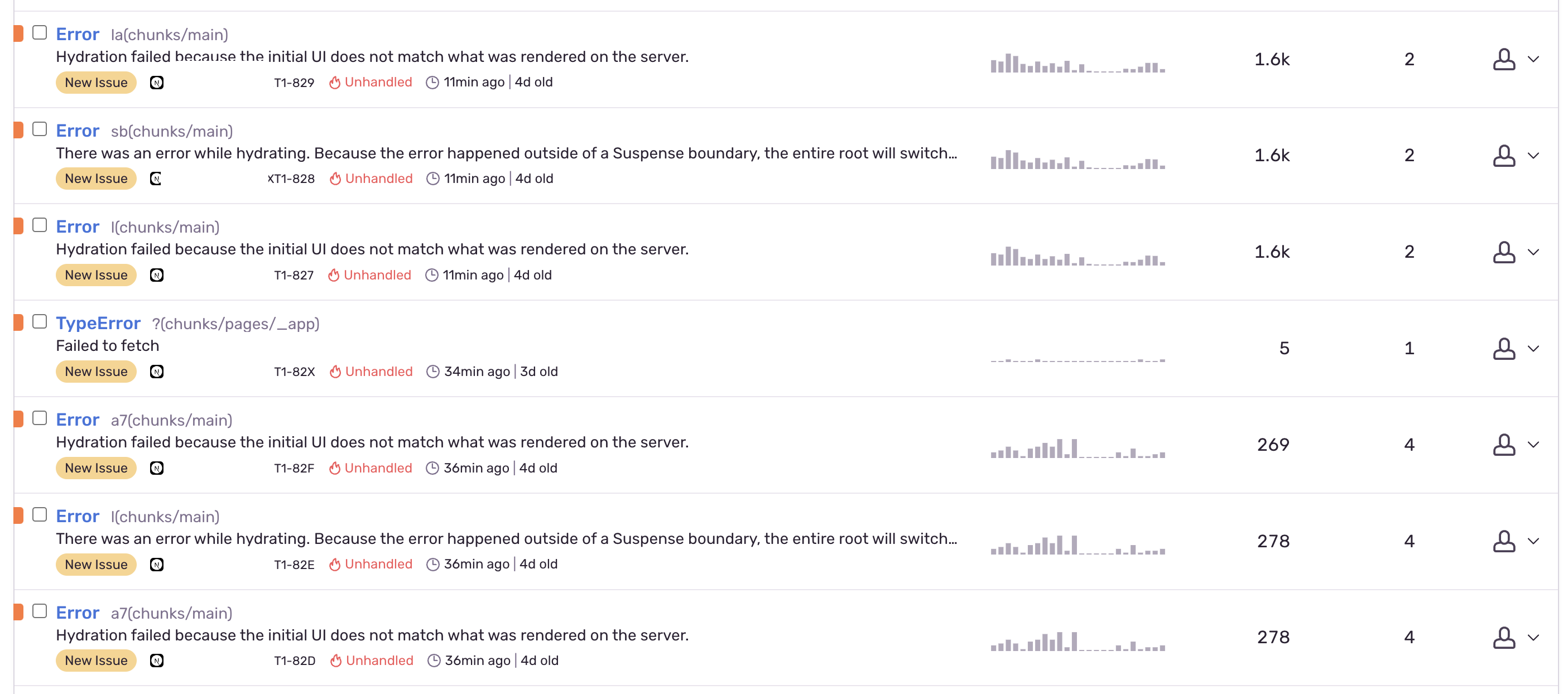 Massive Hydration errors on fast click · Issue #48817 · vercel/next.js · GitHub
