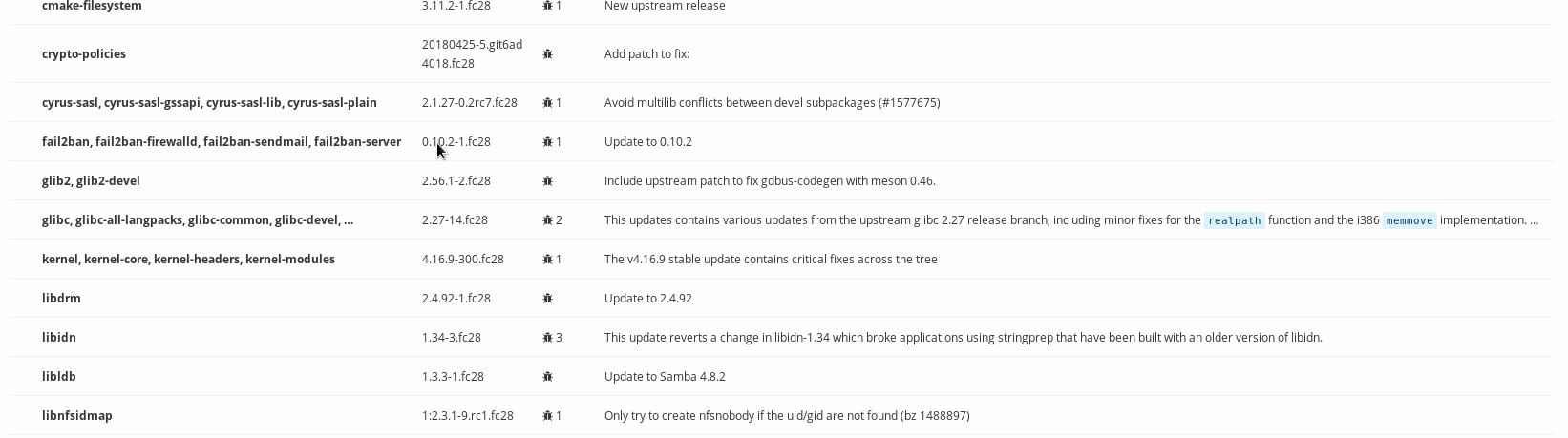 packagekit: row resizes when opened · Issue #9242 · cockpit-project/cockpit · GitHub