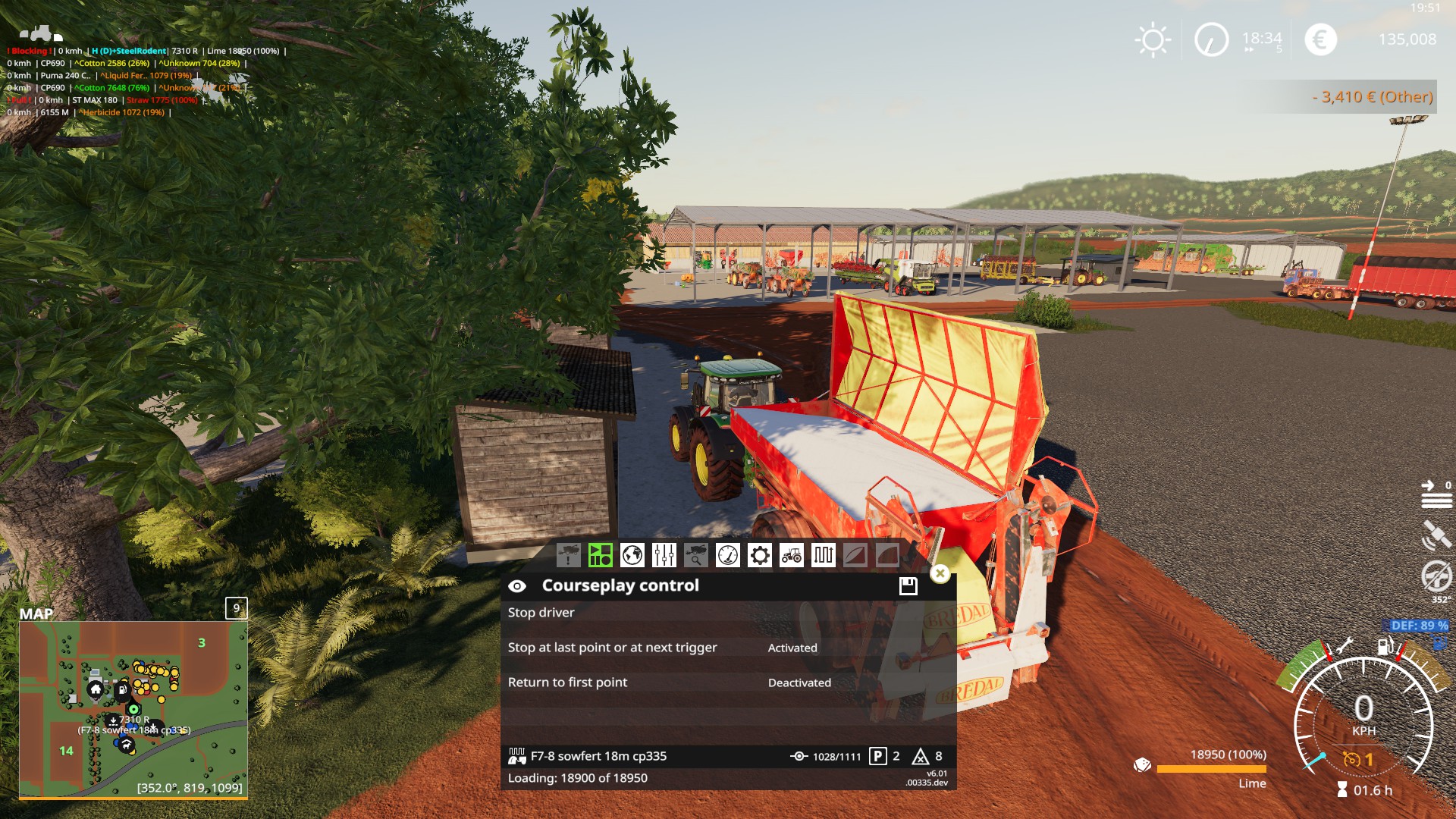 CP getting stuck refilling · Issue #4560 · Courseplay/courseplay · GitHub