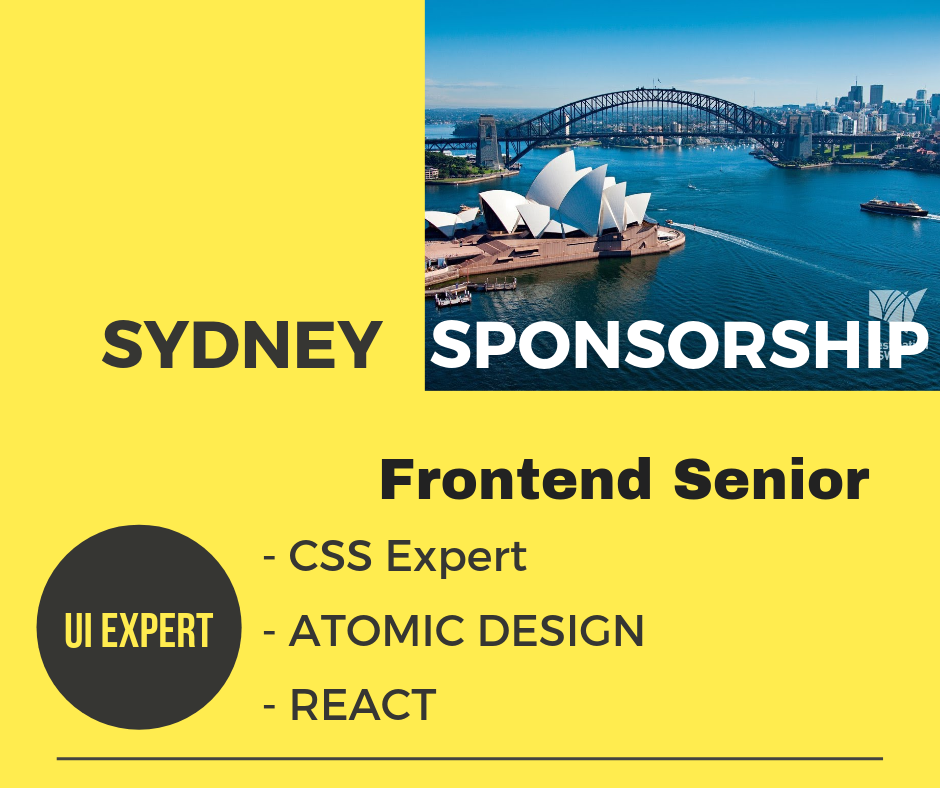 [REMOTO ou ALOCADO AUSTRALIA] Front-End Developer [CSS] e [Atomic ...