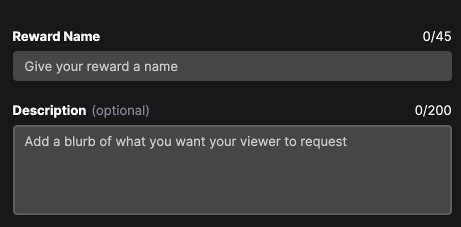 Add Character lenght limits to Channel Point rewards create/update · Issue #357 · twitchdev ...