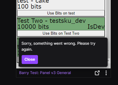 Bits in extensions: starting or ending with Zero Balance: results in an error/failiure/bits used ...