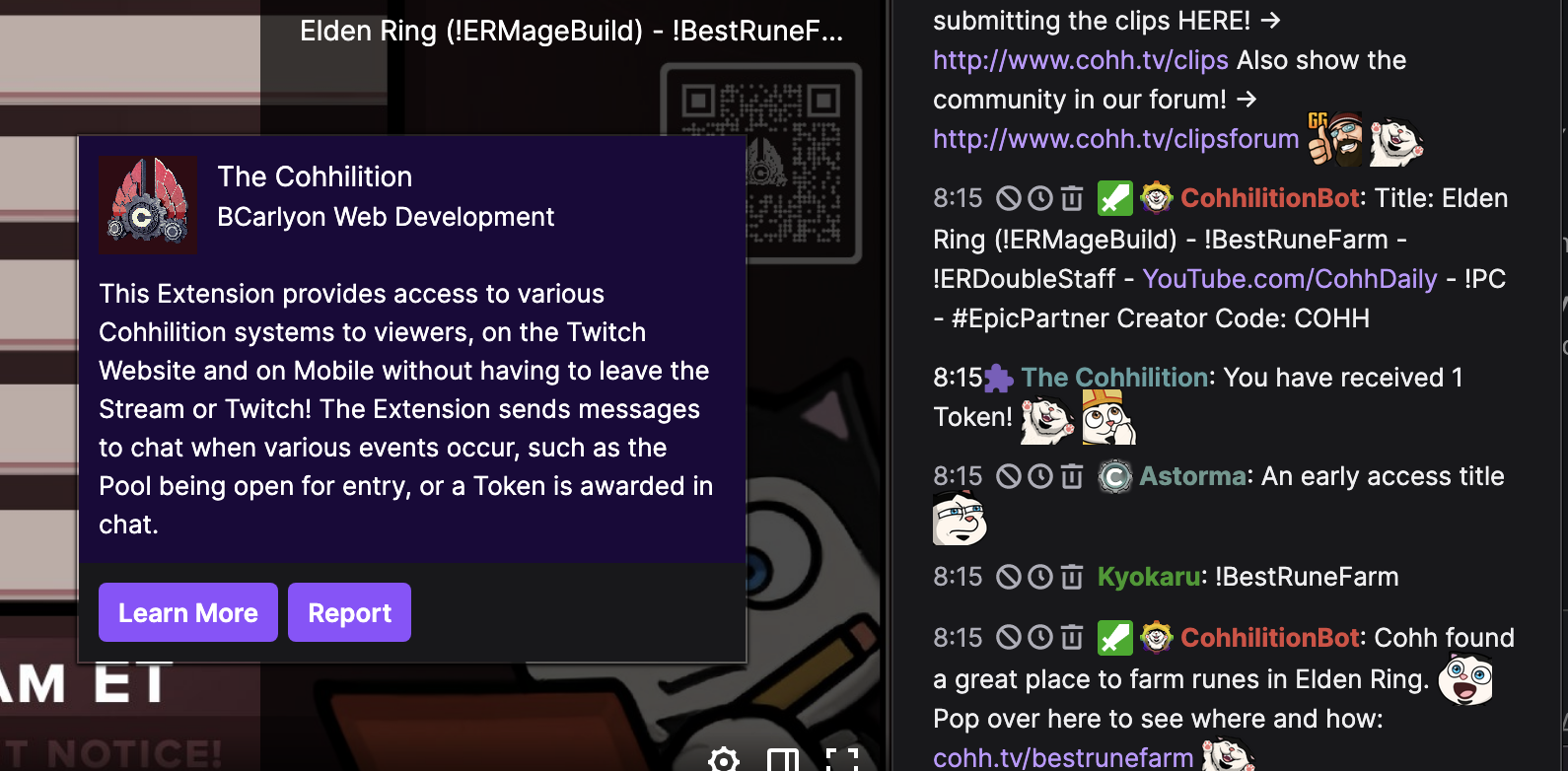 Extension Chat: "username" popup - can't dismiss/learn more incorrect · Issue #584 · twitchdev ...