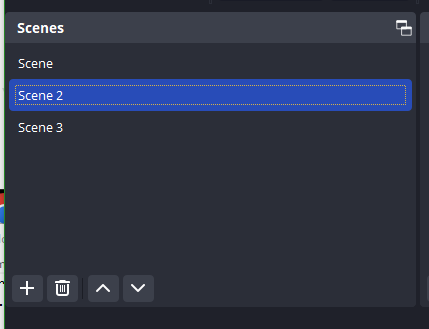 Cannot tell active scene you are in by looking at the Scene switcher if ...