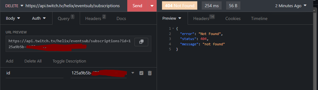 Dead Sockets showing after an hour and can't be deleted · Issue #845 · twitchdev/issues · GitHub