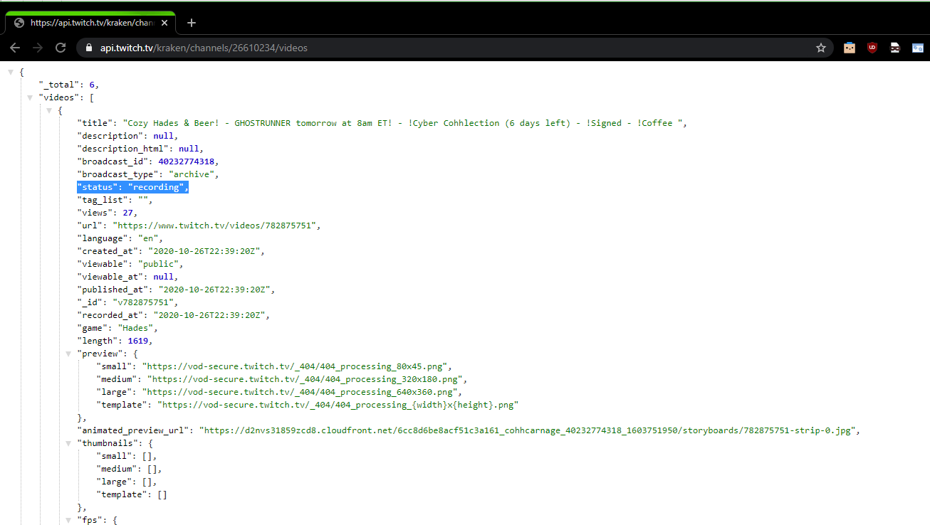 Incorrect _id returned by streams endpoint · Issue #243 · twitchdev/issues · GitHub