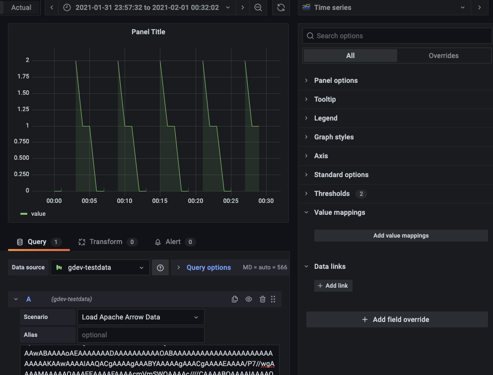 Time Series Panel: Uncaught Type Error with NaN values · Issue #30933 · grafana/grafana · GitHub