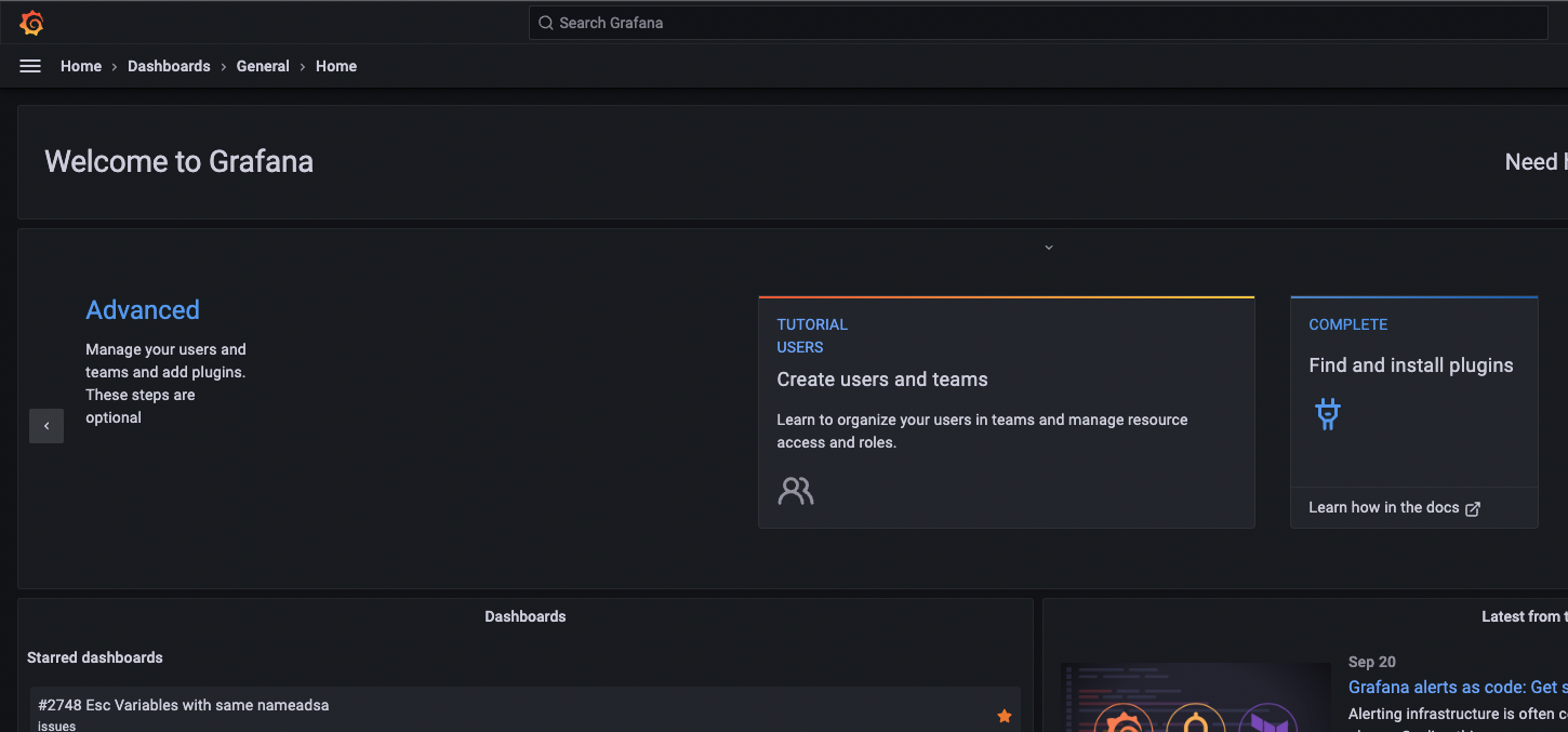 Navigation Breadcrumbs For Home Dashboard Are Incorrect · Issue 55553 · Grafanagrafana · Github