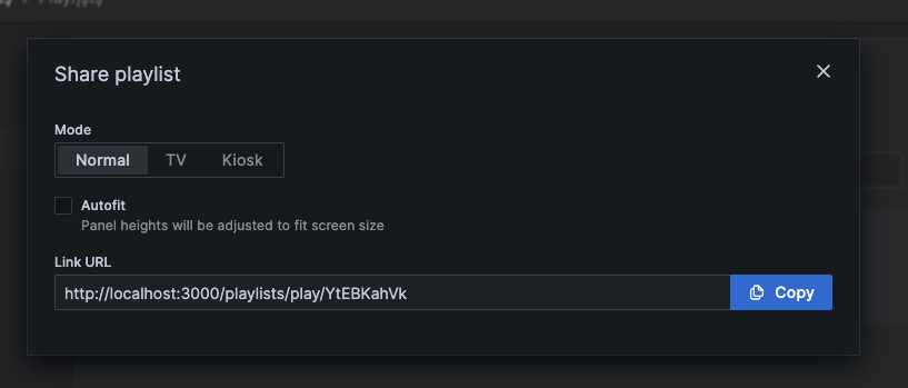 i18n: Mark up `playlist/ShareModal` for translations · Issue #73619 · grafana/grafana · GitHub