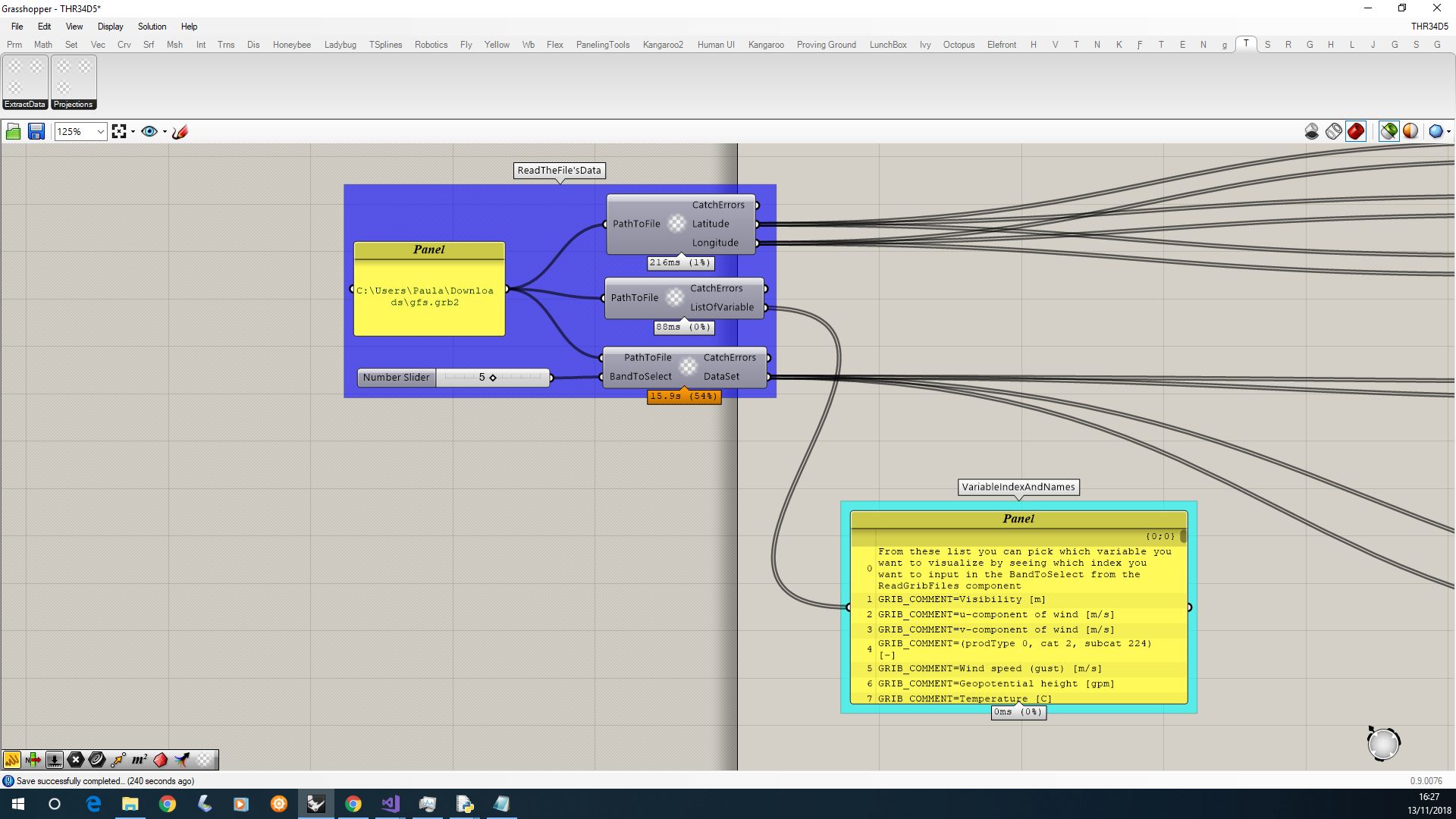 GitHub - felipunky/THR34D5PluginGrasshopper: Plugin for retrieving and visualizing data from the ...