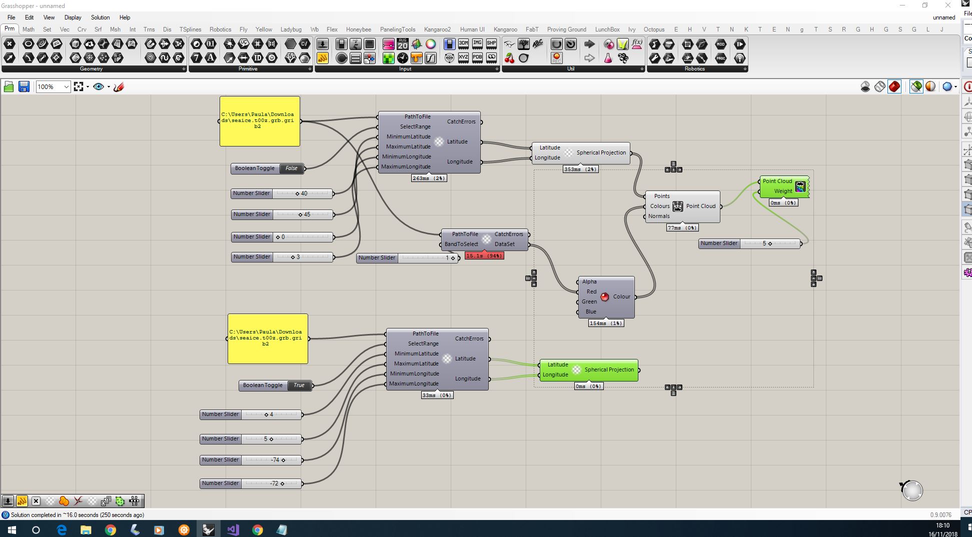 GitHub - felipunky/THR34D5PluginGrasshopper: Plugin for retrieving and visualizing data from the ...