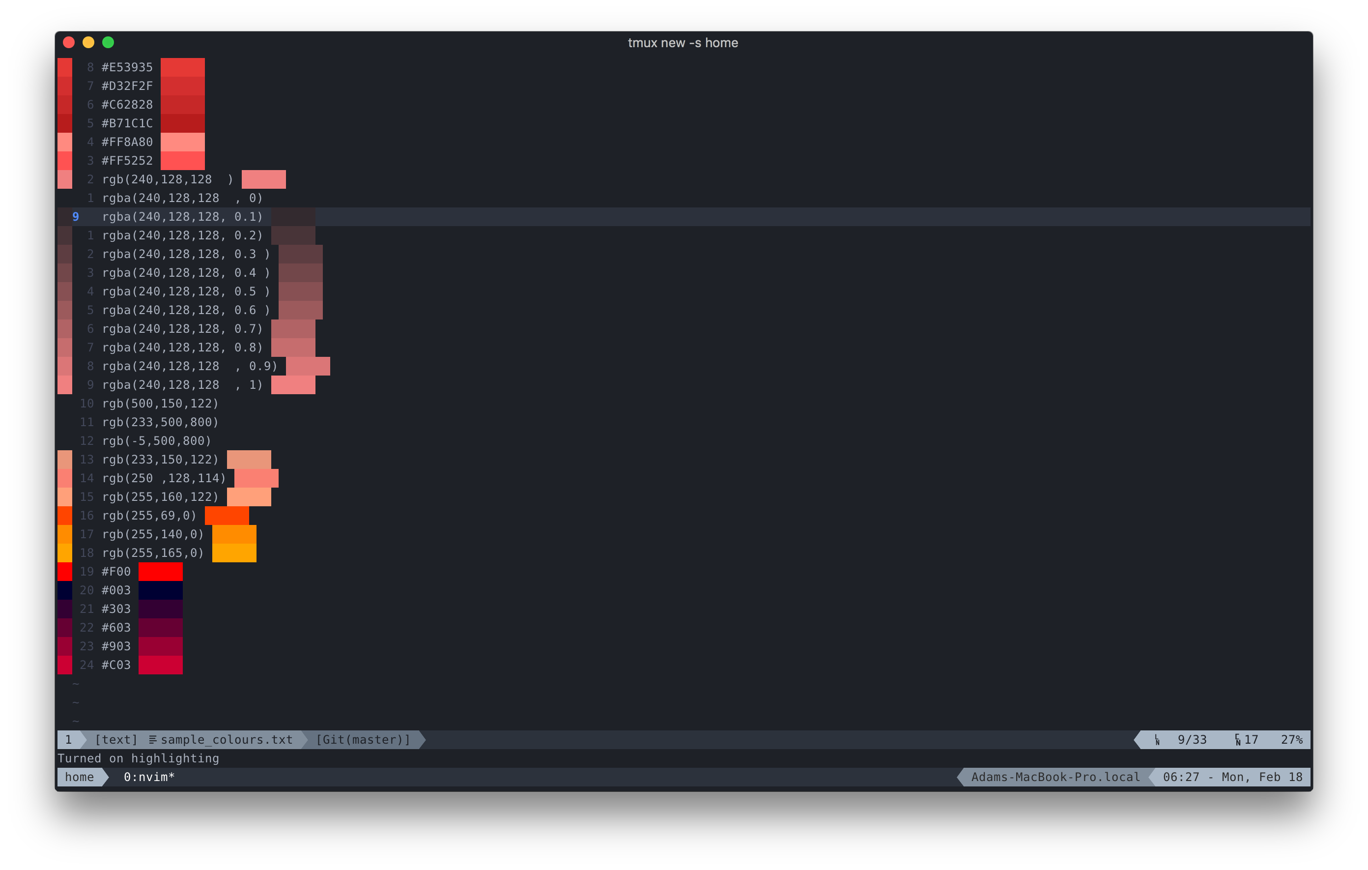 screenshots · Issue #1 · RRethy/vim-hexokinase · GitHub