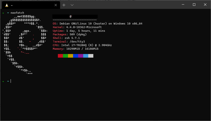 Neofetch colors don't withstand resize · Issue #7217 · microsoft ...