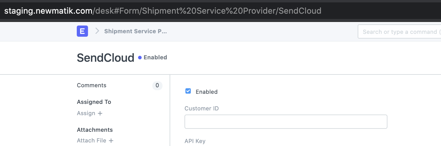 (1) New Shipping Integration (Sendcloud) · Issue #108 · newmatik/erp-shipment · GitHub