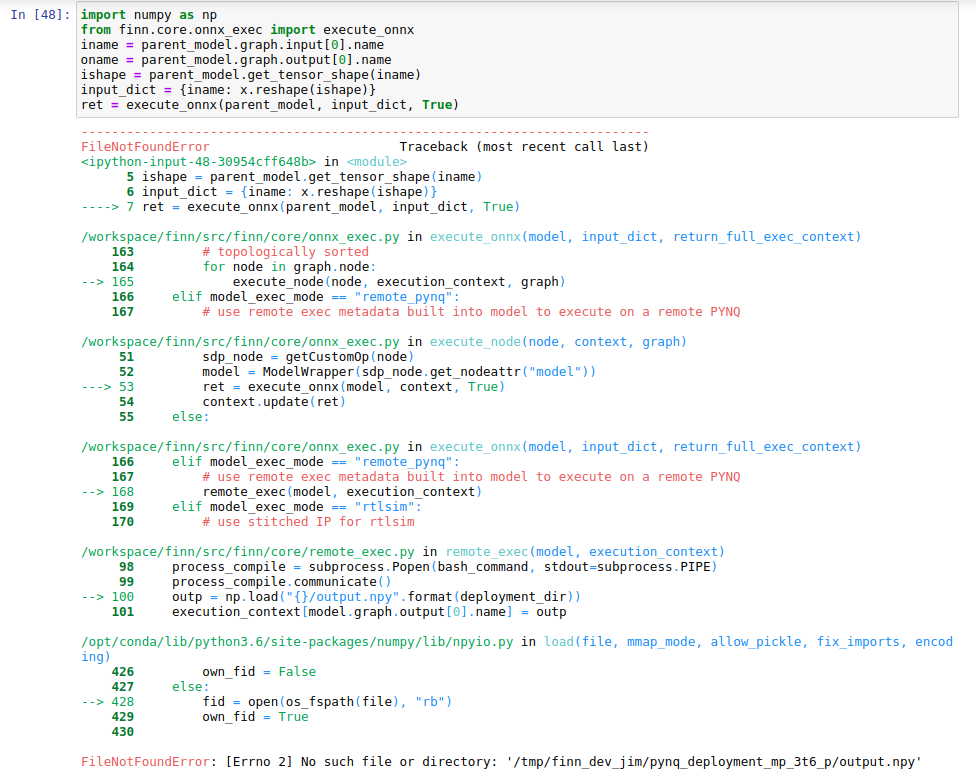 Missing bitstring module in PYNQ deployment package · Issue #154 · Xilinx/finn · GitHub