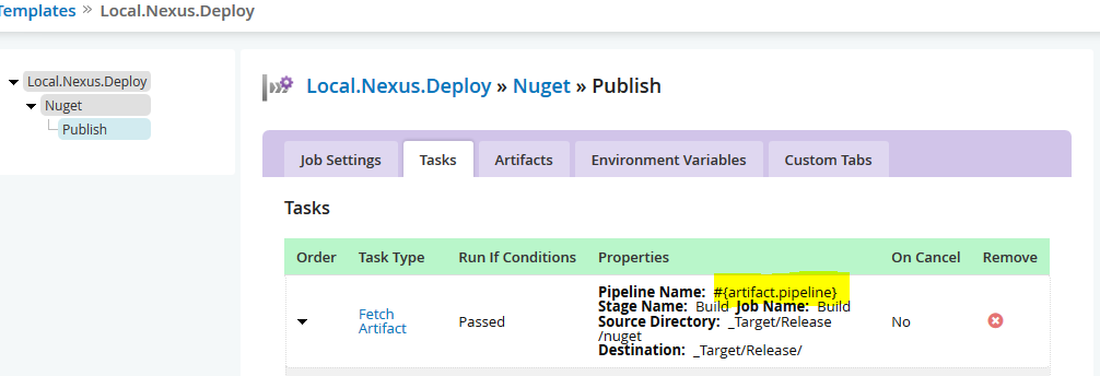 Default {This Pipeline} Parameter (for fetch artifact) · Issue #7660 ...