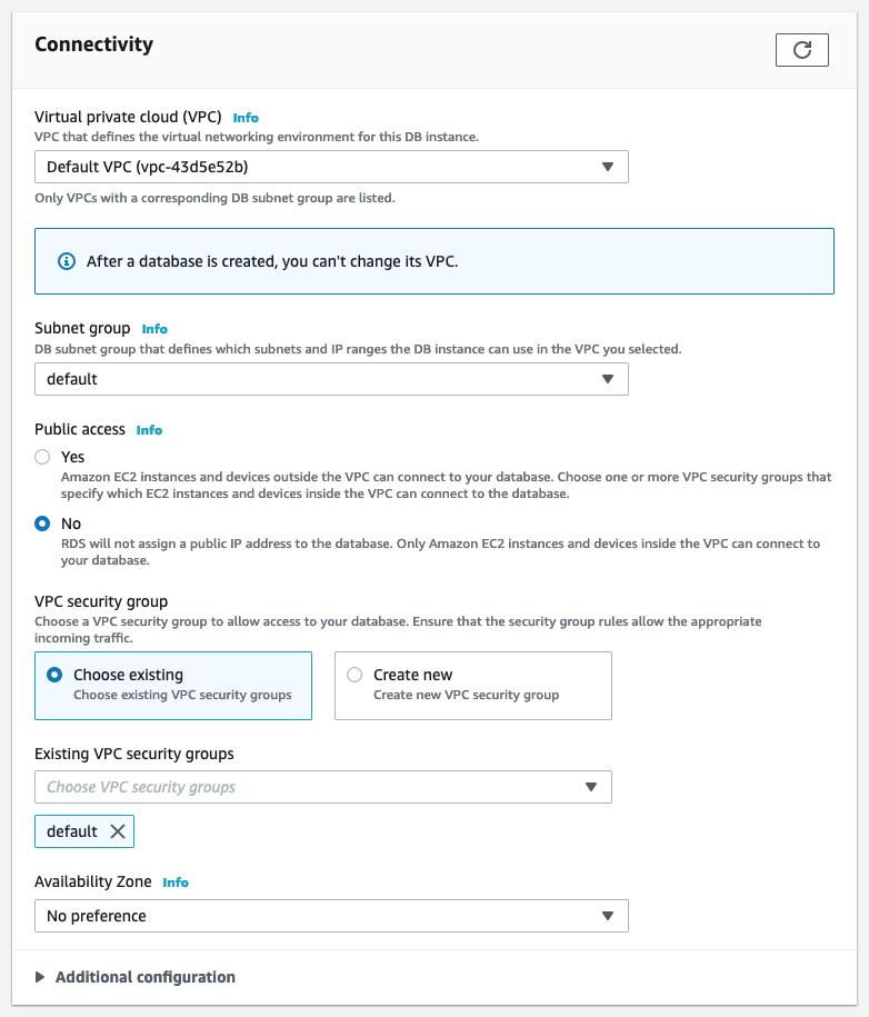 Performance: Set up rds test instance for better understanding of ...