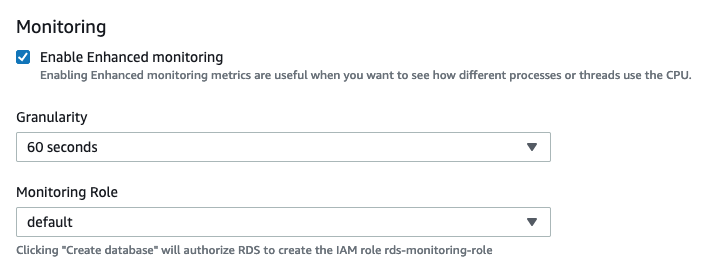 Performance: Set up rds test instance for better understanding of ...