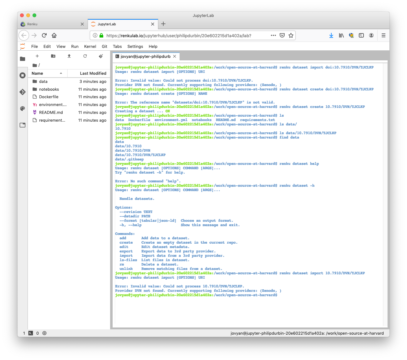 Define the dataset backend API · Issue #593 · SwissDataScienceCenter/renku · GitHub