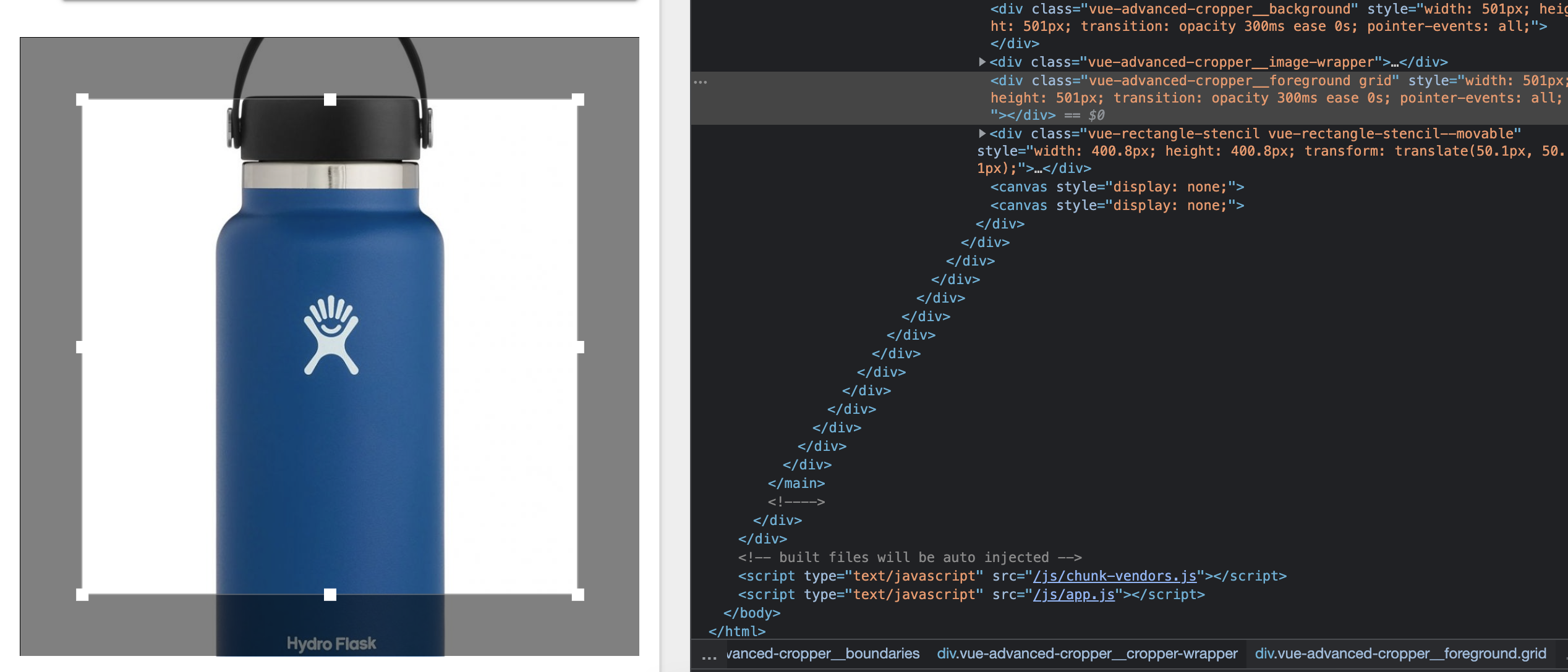 Draw Dynamic Gridline On Cropper Src · Issue 156 · Advanced Cropper Vue Advanced Cropper · Github