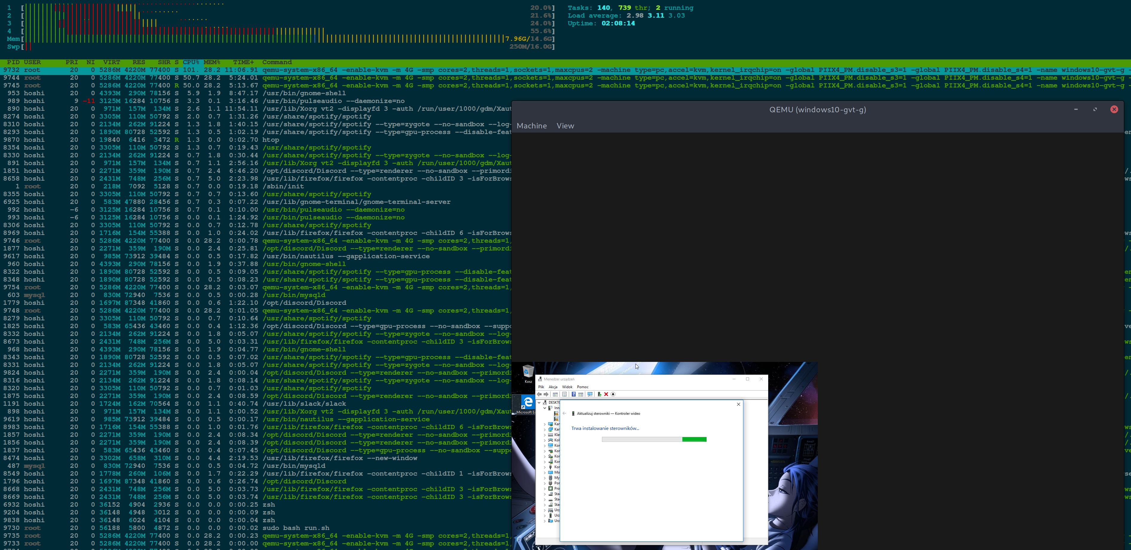 Is newest linux and qemu supported out of box - I use Arch? · Issue #48 · intel/gvt-linux · GitHub
