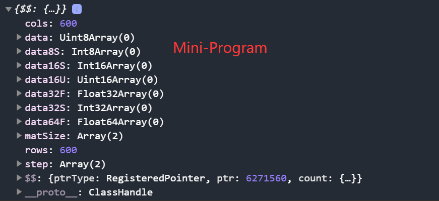cv.Mat doesn't work · Issue #1 · aoxipo/opencv.js-for-wechat-miniprogram · GitHub